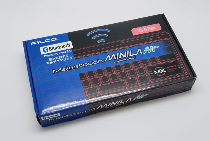 [Unbox] 迷你易攜、具備藍牙無線傳輸能力的 67鍵機械鍵盤 FILCO Minila Air 紅軸版開箱！ - 阿祥的網路筆記本
